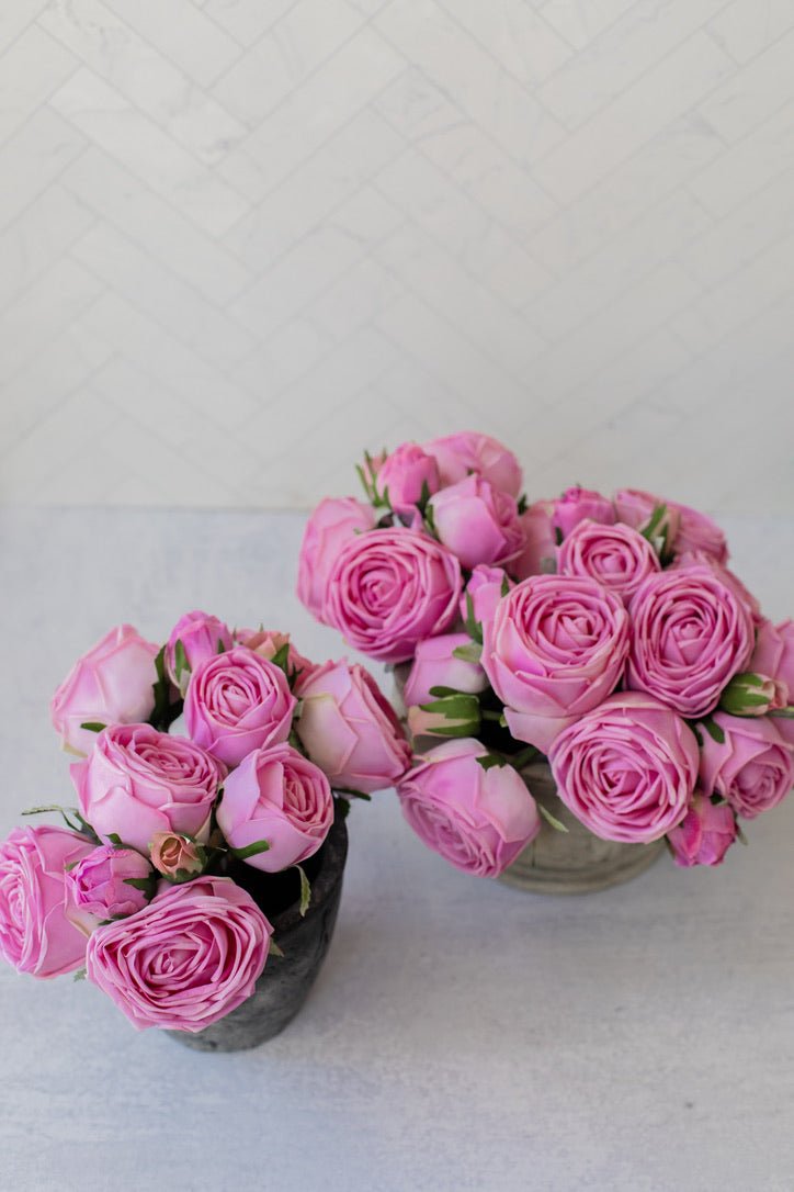 DEEP PINK REAL TOUCH ROSE BUNDLE – The Crowded Table Co.